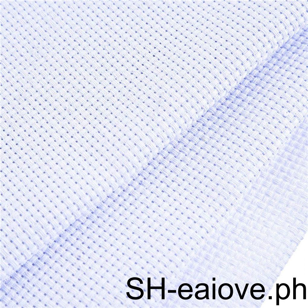 14CT Aida Cloth Diy Cross Stitch Cloth Embroidery Mesh Fabric Cotton ...