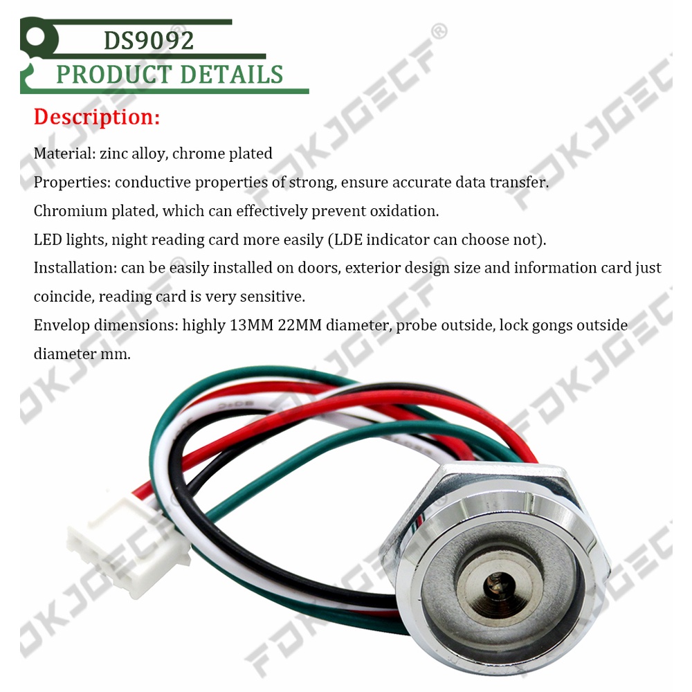TM probe DS9092 Copper probe iButton probe/reader with LED | Shopee ...