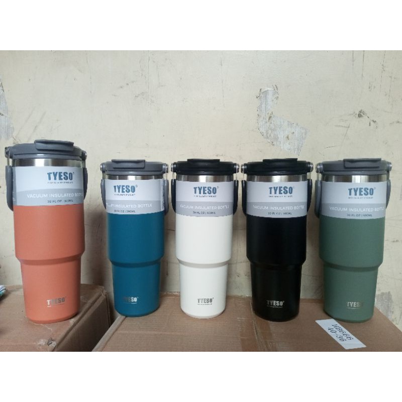 600ml/750ml/900ml Tyeso Tumbler With Multi-Purpose Cup Cover dual sip ...