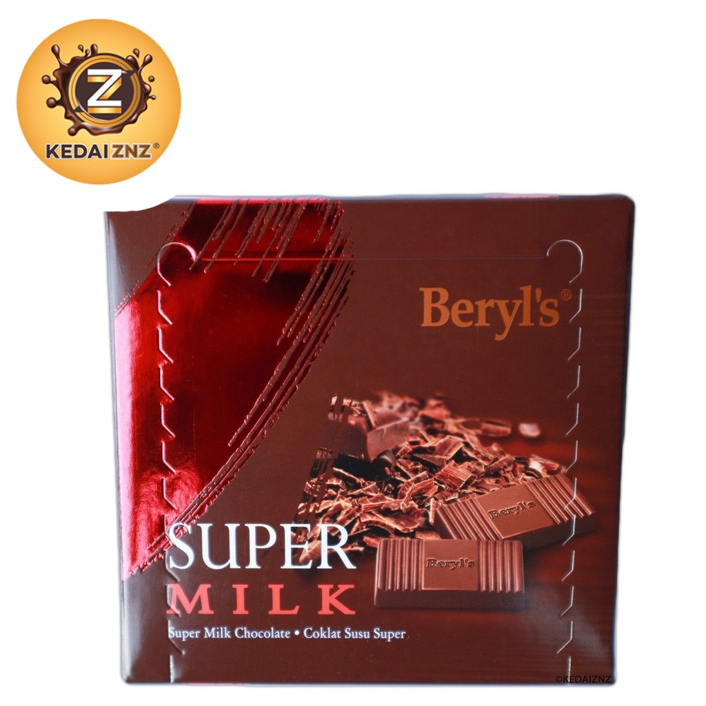 Chocolate Beryl's Super Milk Chocolate Box 60g Coklat | Shopee Philippines