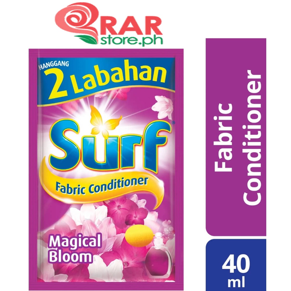 SURF FABCON MAGIC BLOOM SACHET 40ML | Shopee Philippines