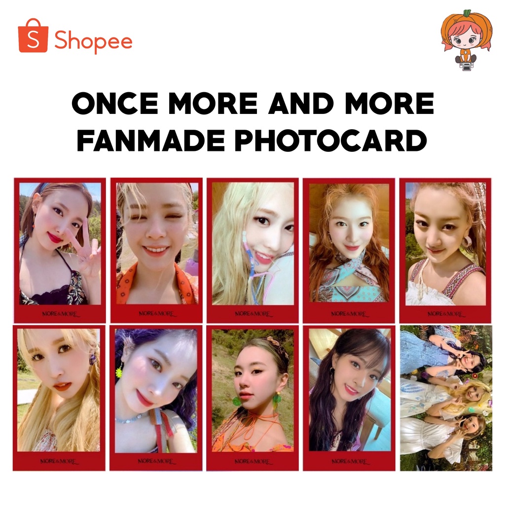 ONCE MORE & MORE FANMADE PHOTOCARD | Shopee Philippines
