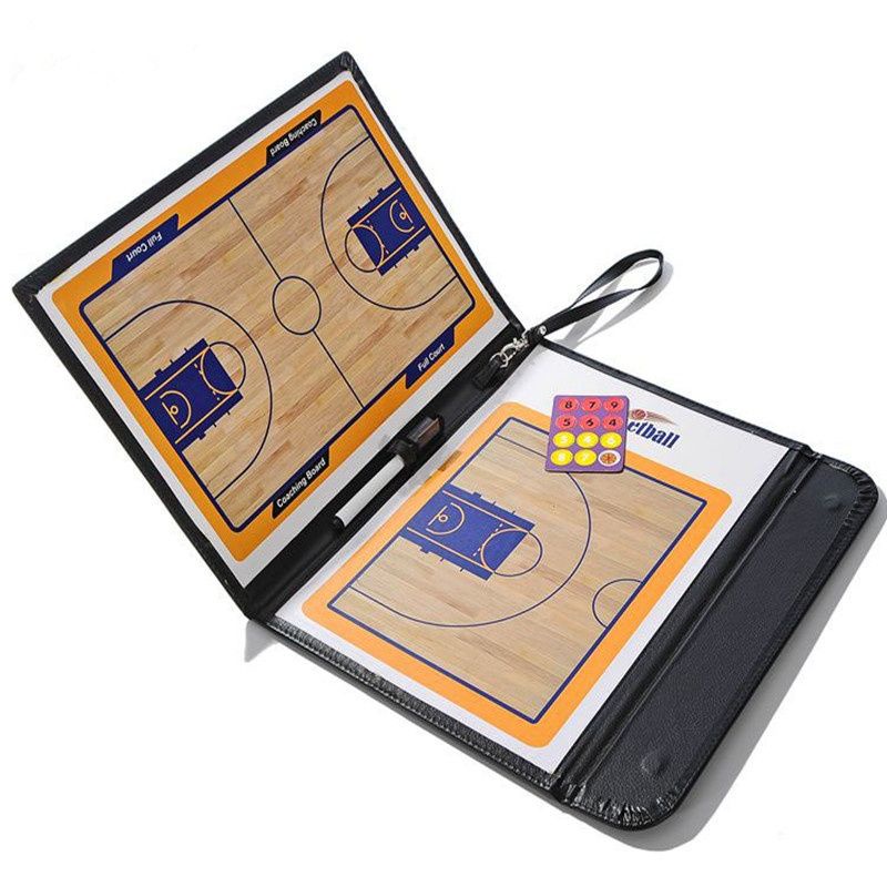 [Convenient] Basketball Tactical Board Foldable Training Whiteboard ...