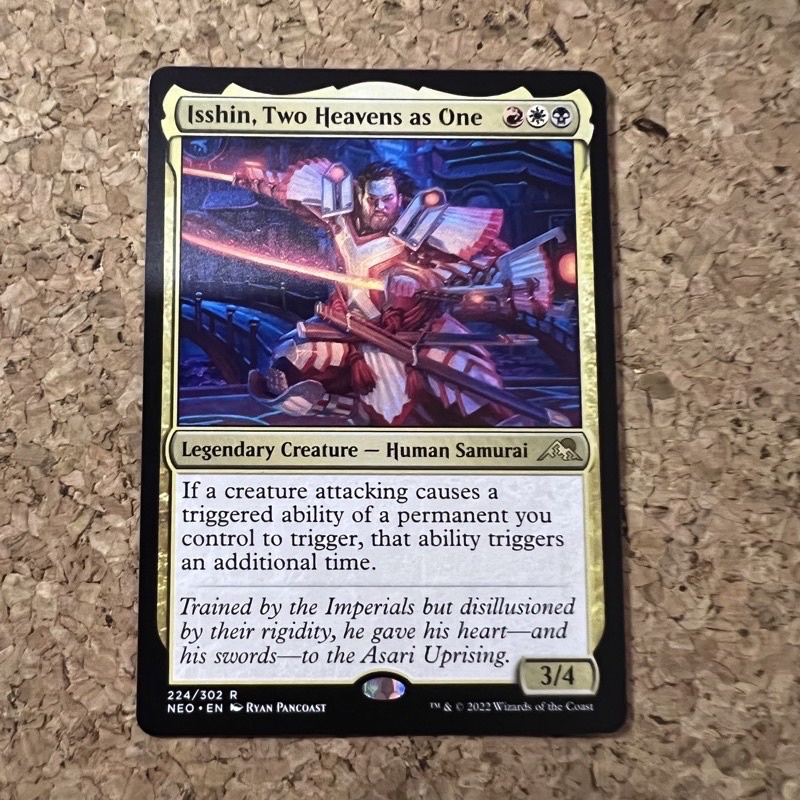 MTG ISSHIN, TWO HEAVENS AS ONE (KAMIGAWA NEON DYNASTY (RED WHITE BLACK ...
