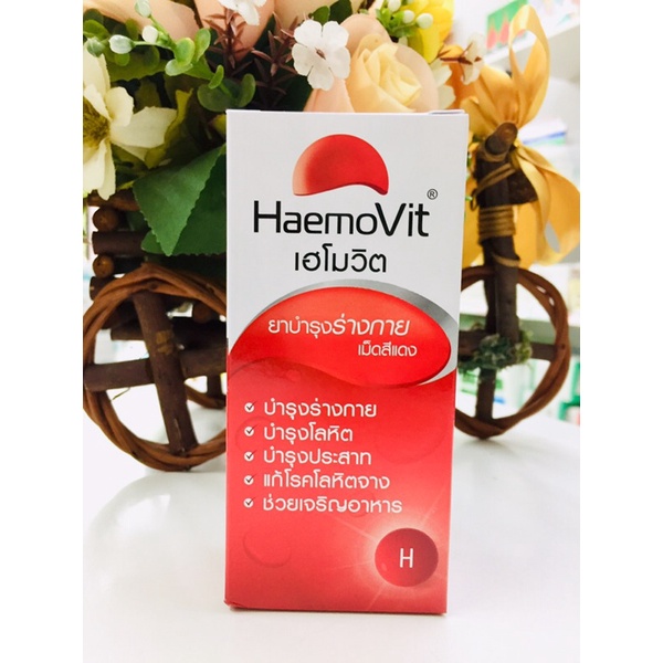 HaemoVit 100 Tablets Body Tonic Red (1 Bottle) | Shopee Philippines