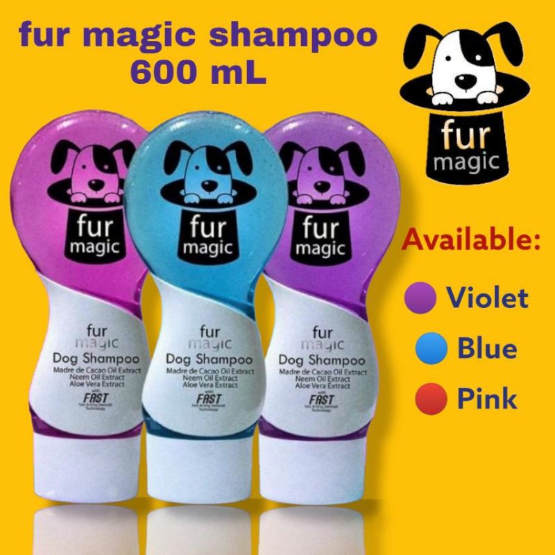 Dog Shampoo FUR MAGIC (600ml) | Shopee Philippines