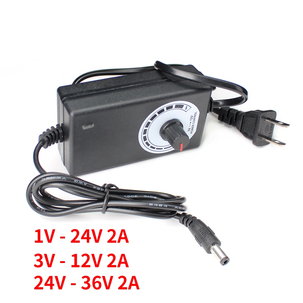 Ac Dc 3v 5v 9v 12v 24v Adjustable Power Supply 1a 2a Transformers 220v ...