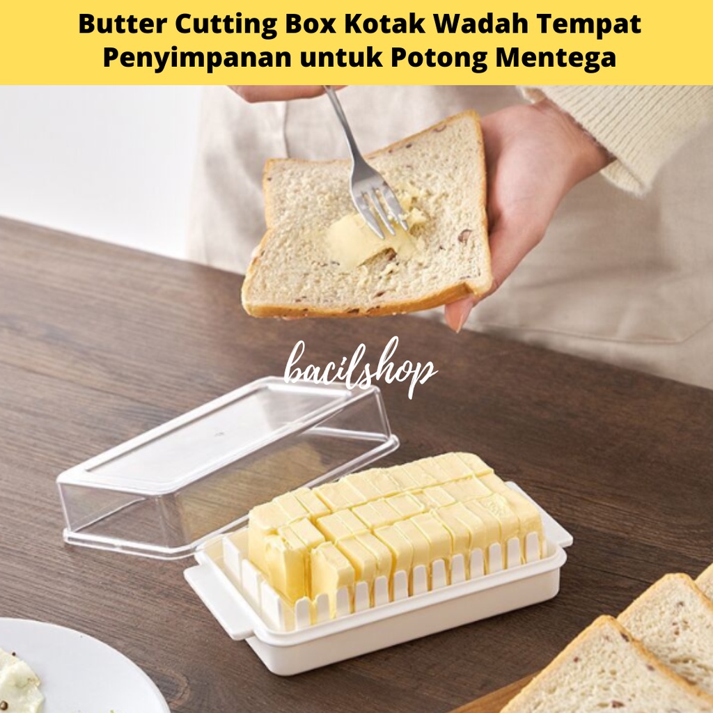 Butter Cutting Box Storage Container Box For Butter Cutting | Shopee ...