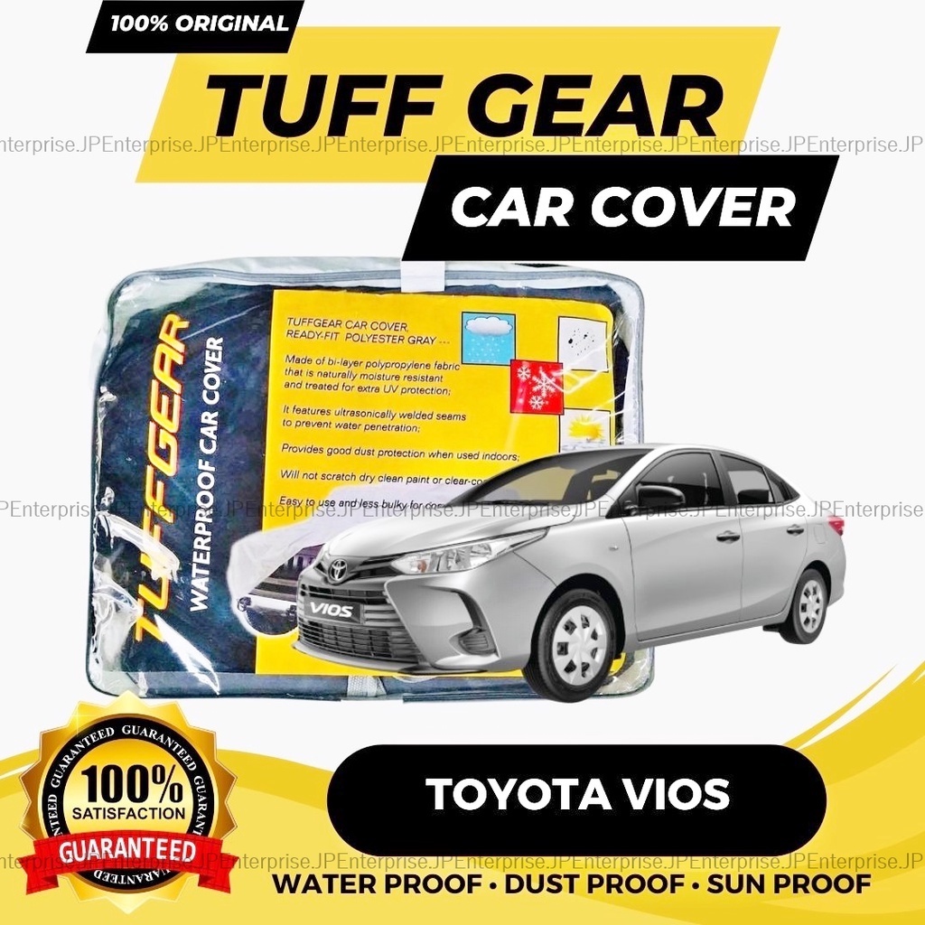 TUFFGEAR TOYOTA VIOS Original Heavy Duty All Weather Proof Car Cover ...