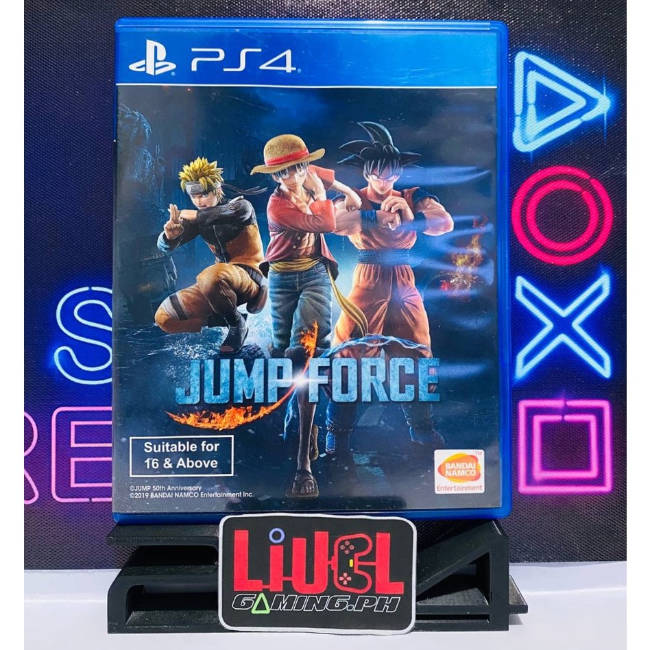 Jump Force PlayStation 4 PS4 Games Used (Good Condition) | Shopee ...