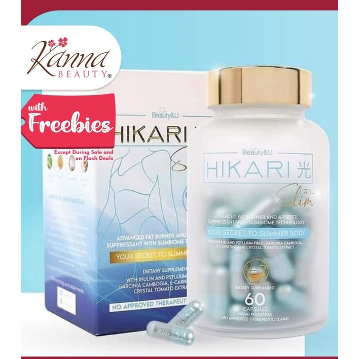 HIKARI SLIM Advanced Fat Burner and Appetite Suppressant with Slimbiome ...