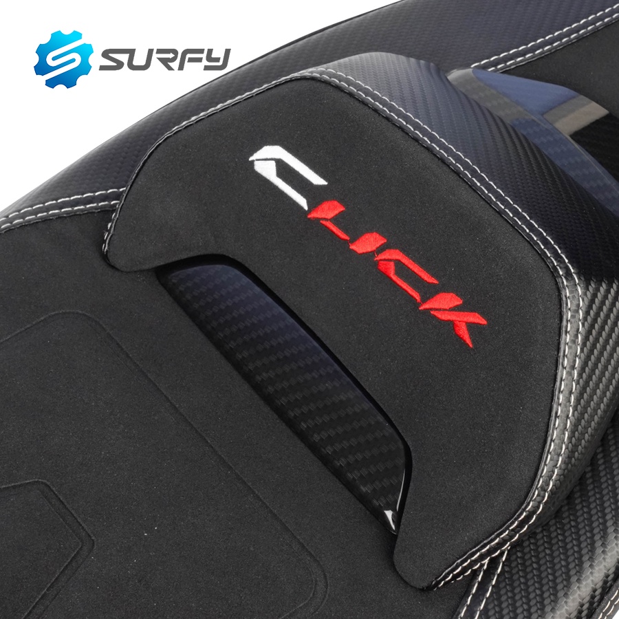 KNO Click 125/150 VIP Camel Back Seat Suede And Leather | Shopee ...