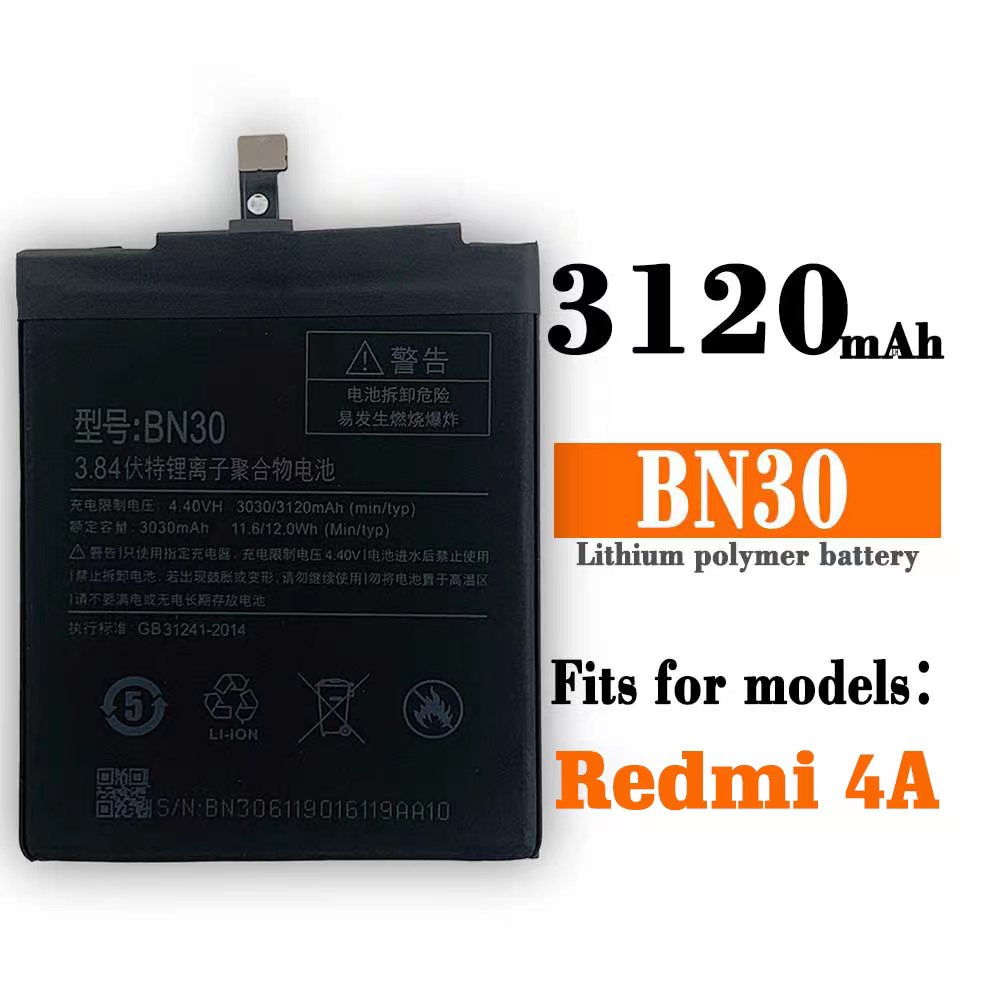 Xiaomi MI BN30 Original Battery For RedMi 4A replacement | Shopee ...