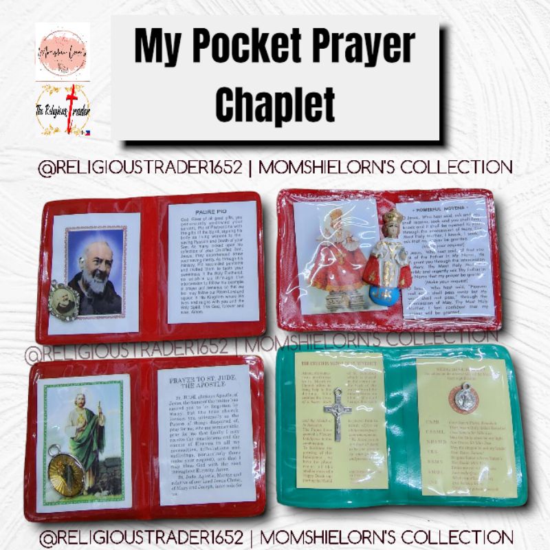 My Pocket Prayer | Wallet Novena | Chaplet | Shopee Philippines