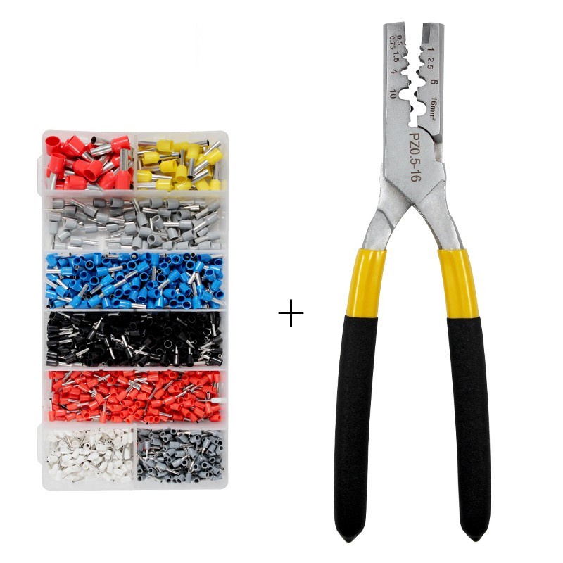 Crimping Pliers Tool Pressure Clamp Crimper Crimp Plier Electrical For ...