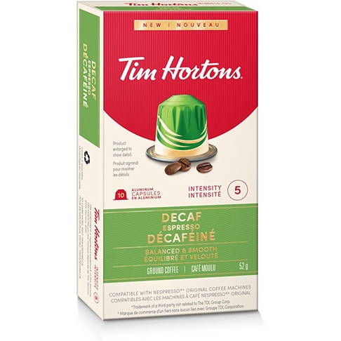 Tim Hortons Nespresso Original Line Capsules / Pods | Shopee Philippines