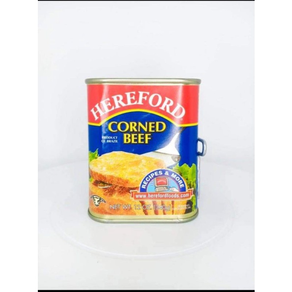 Hereford Corned Beef 340g Product of Brazil | Shopee Philippines
