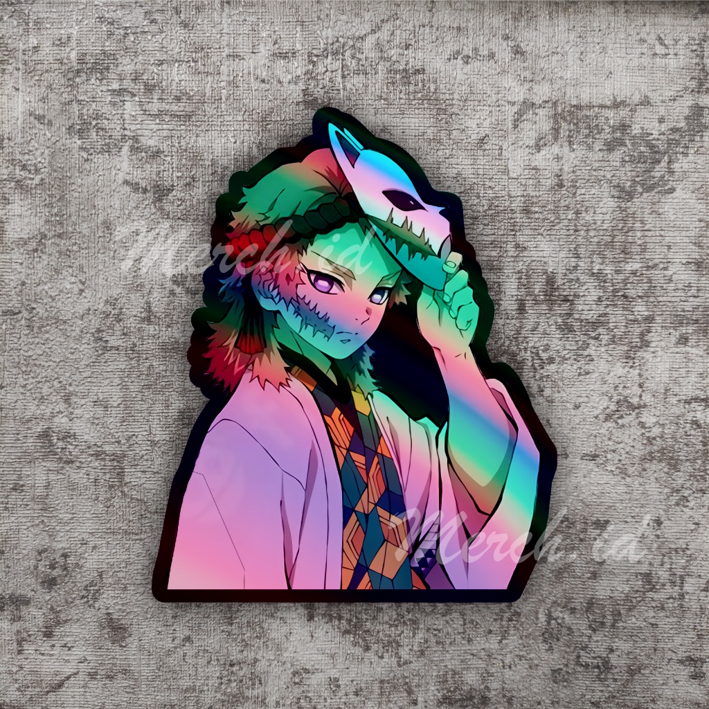 Sabito demon slayer hologram anime sticker | Shopee Philippines