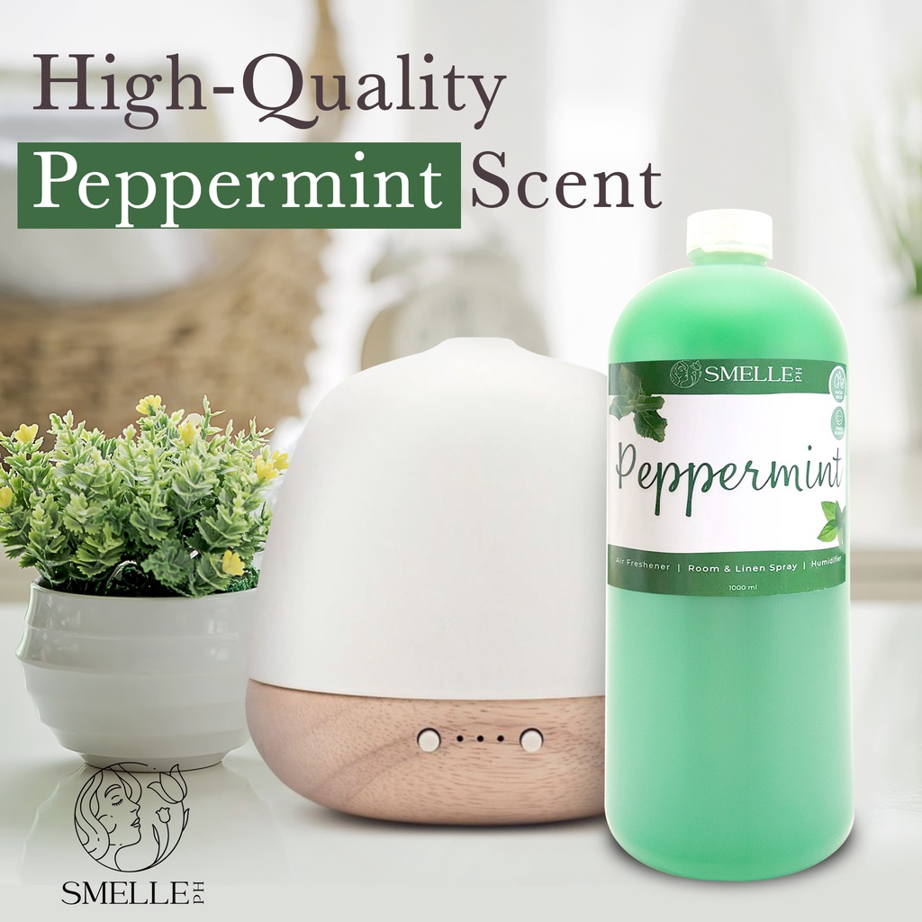 Peppermint Humidifier/Diffuser Scent, Water-Based Linen Spray, Air ...