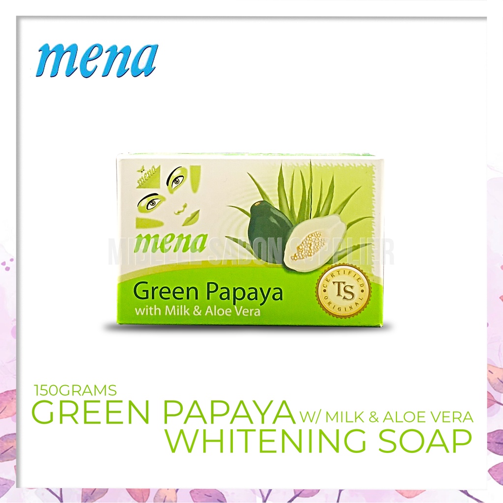 Papaya Soap Whitening Original Green Papaya Kojic Aloe Vera Milk By ...