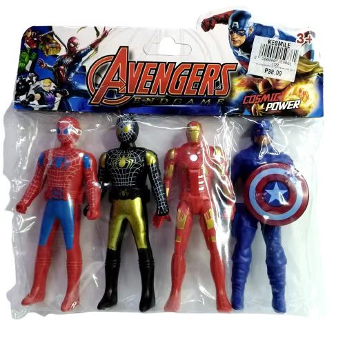 KES 199-10B 4pcs the avengers endgame puppet COD | Shopee Philippines