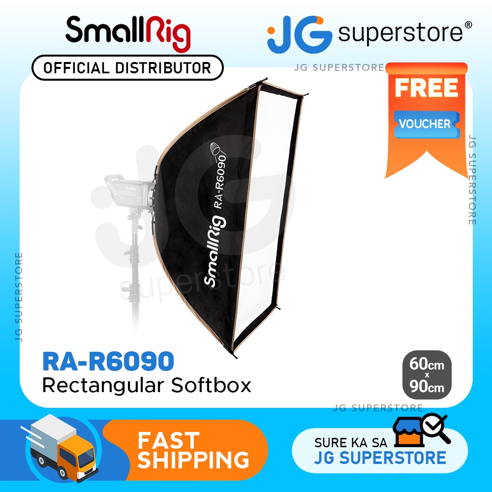 SmallRig RA-R6090 60 x 90cm Rectangular Umbrella Style Softbox with ...