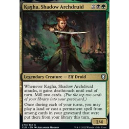Kagha, Shadow Archdruid Uncommon Commander Legends: Battle for Baldur's ...