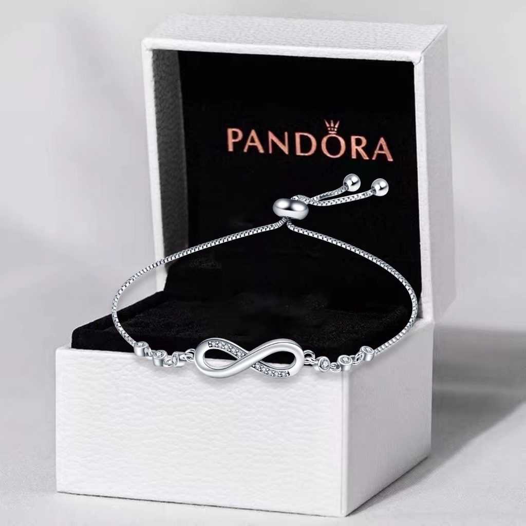 Original pandora Eternal Symbol 8-Character Bracelet s925 Sterling ...