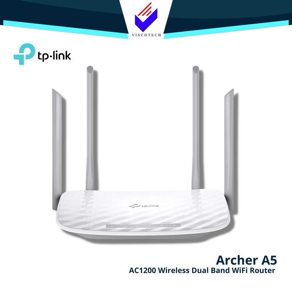 TP-Link ARCHER A5 AC1200 Wireless Dual Band Router | Shopee Philippines