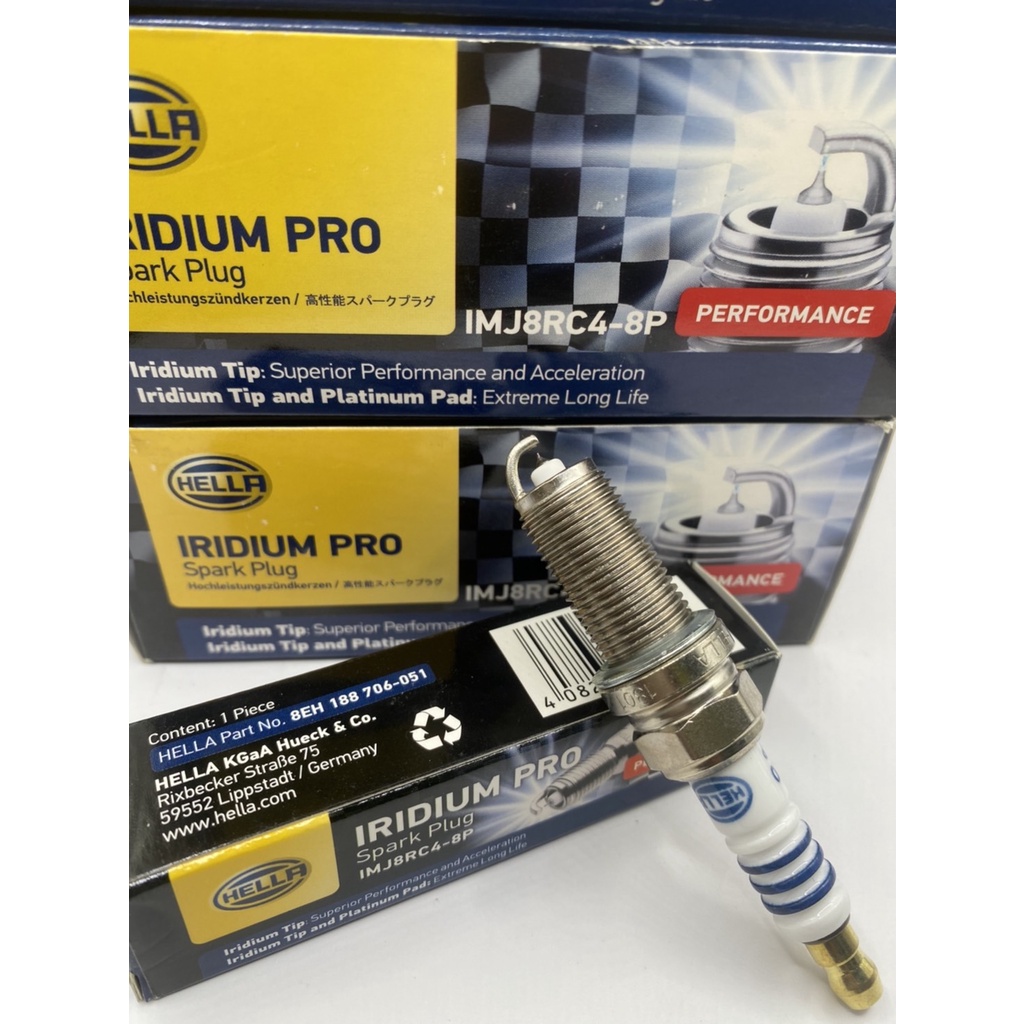 Iridium Spark Plug HELLA TOYOTA MITSUBISHI NISSAN | Shopee Philippines