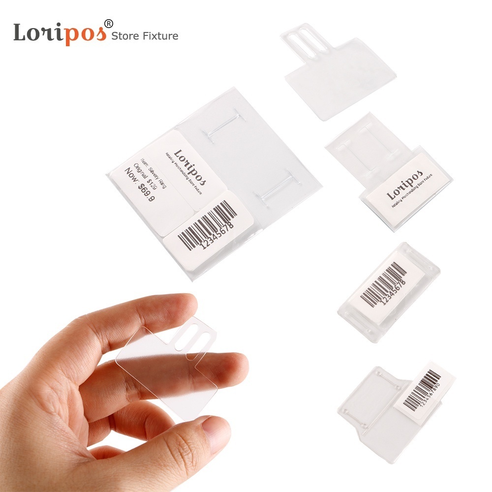 500pcs Glasses Frame Price Label Tags Cover Plastic Hang Tag Sleeve ...