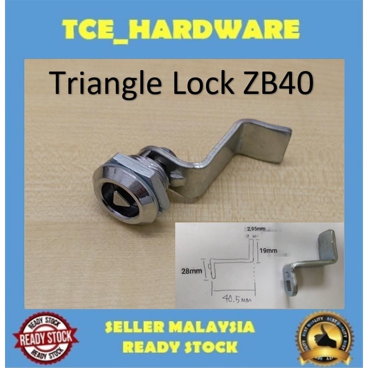 Triangle Panel Lock Cam Lock Switch box cam lock Electrical Panel Lock ...