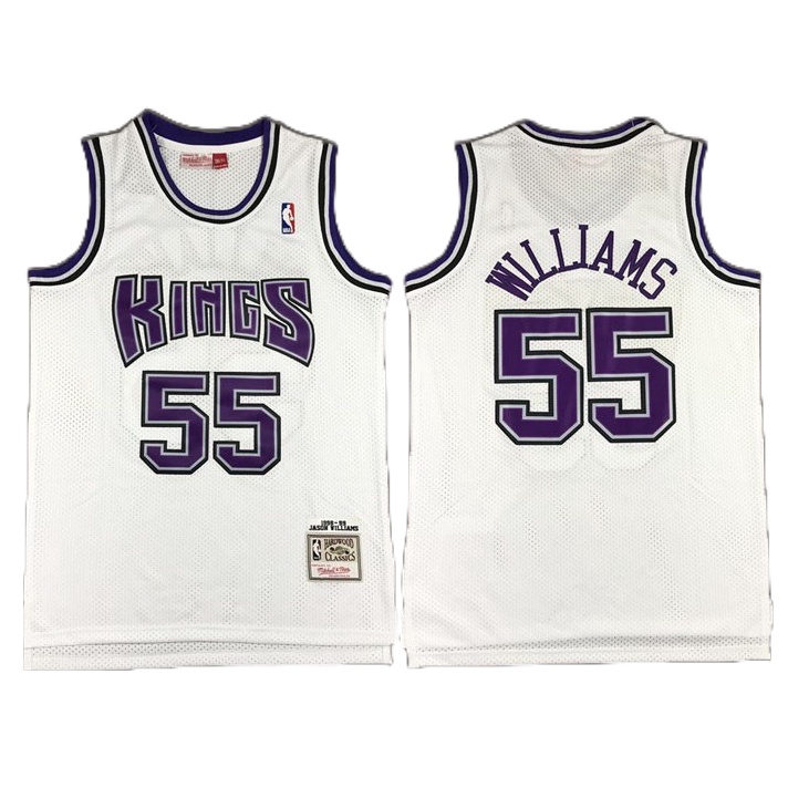 Jason Williams #55 Sacramento Kings Hardwood Classics Jersey | Shopee ...