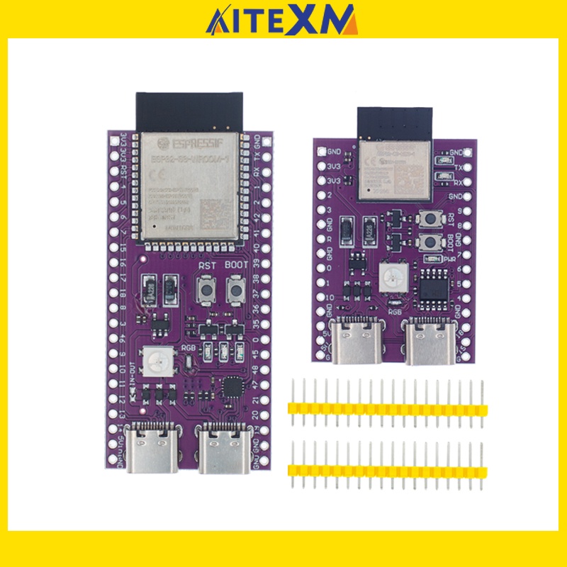 Esp32 Esp32 C3 Esp32 S3 Dual Type C Development Board Core Board Esp32 C3 Devkitm 1 Esp32 C3