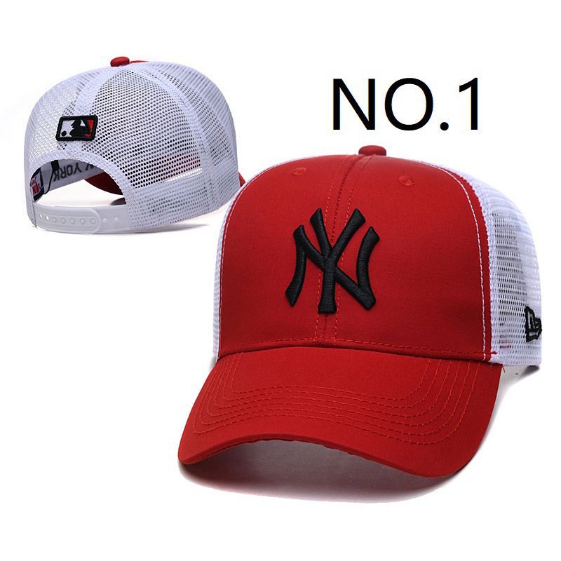 New York Yankees CAP NY Mesh Cap MLB Baseball Cap Out Door Hat Sport ...