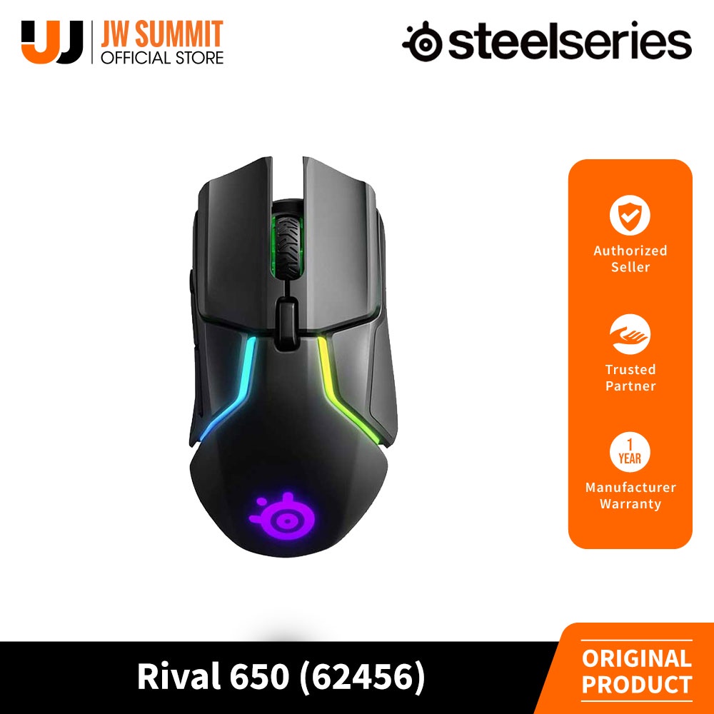 SteelSeries Rival 650 Quantum, Rapid Charging Battery, 12, 000 Cpi ...