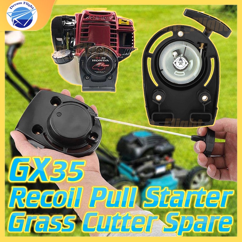 Recoil Pull Starter For 4-stroke Brush Cutter Engine Honda GX35 GX35NT ...