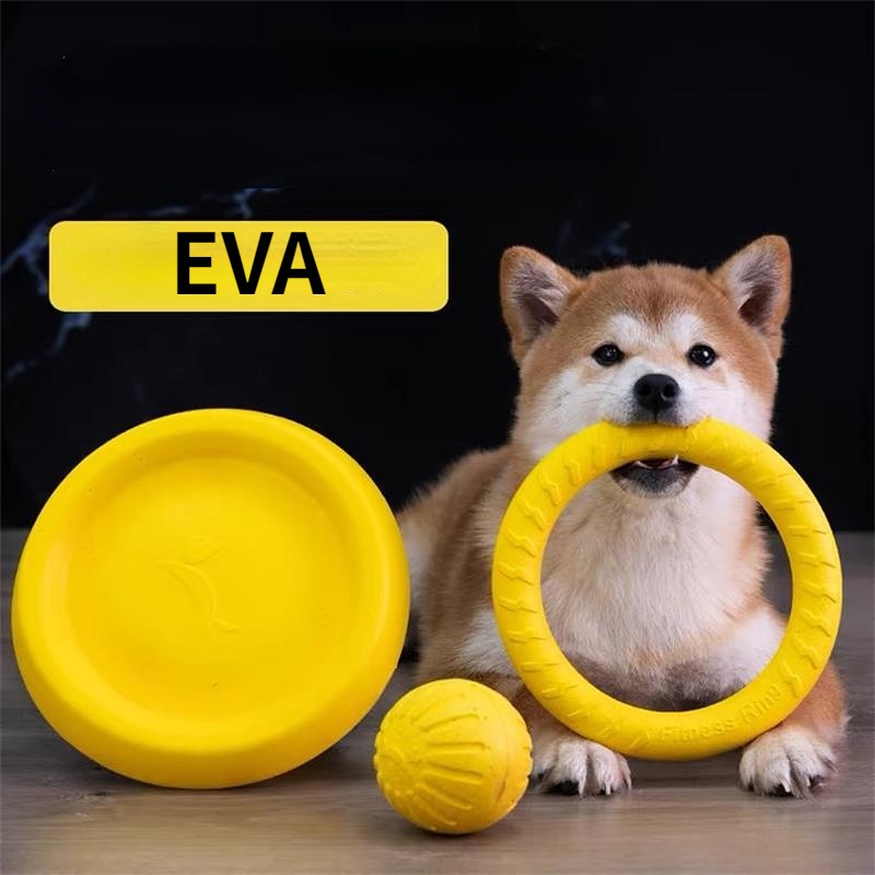 EVA Pet Frisbee Dog Toy Balls Dog Behavior Training Tools | Shopee Philippines