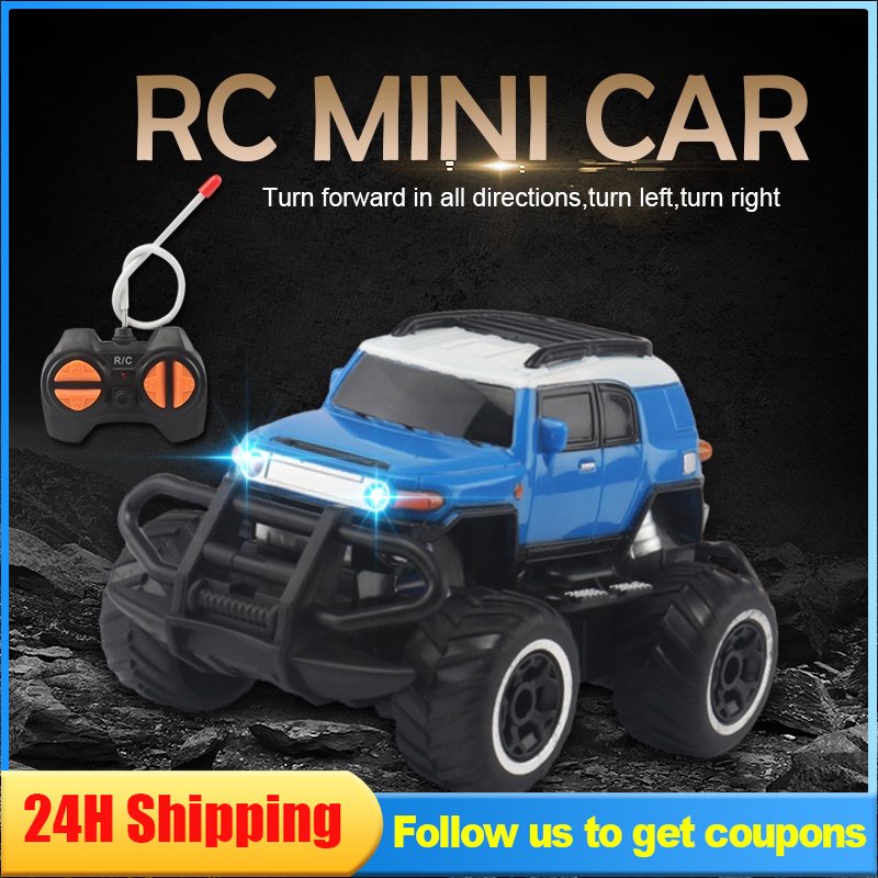 Mini RC Car Electric Wireless Remote Control Off-road Vehicle Outdoor ...
