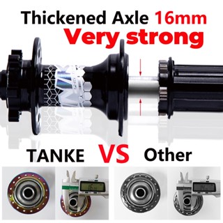 TANKE MTB Bike Hub Boost 148 Bicycle Hubs 120 Click 6 Claws Bearing 32H ...