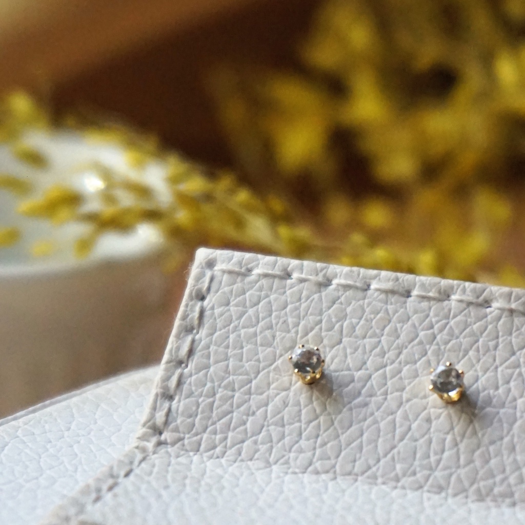 AHAL Stud in Gold (Stainless Earrings) IDYLLIC BY G | Shopee Philippines