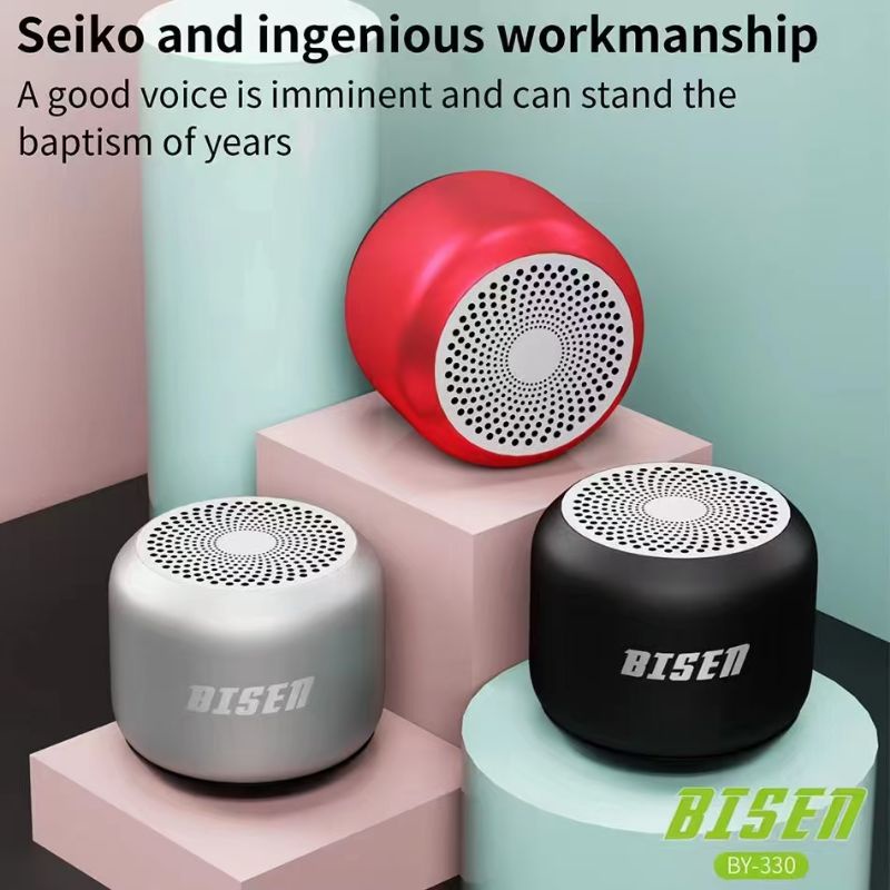 Bisen BY-330 Wireless Mini Bluetooth Speaker | Shopee Philippines