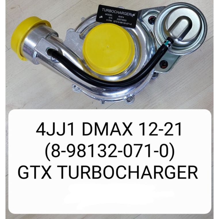 Turbocharger Isuzu 4JJ1 Dmax 2012-2021 | Shopee Philippines