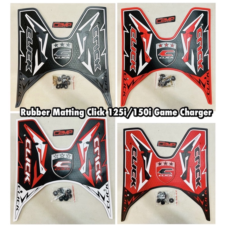 Rubber Matting Honda Click 125i 150i Game Changer | Shopee Philippines