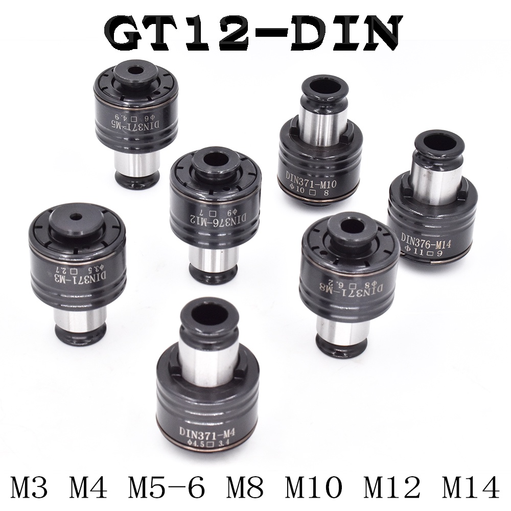 DIN Standard G03 taps collets Tapping chuck GT12 M3 M4 M5 M8 M10 M12 ...
