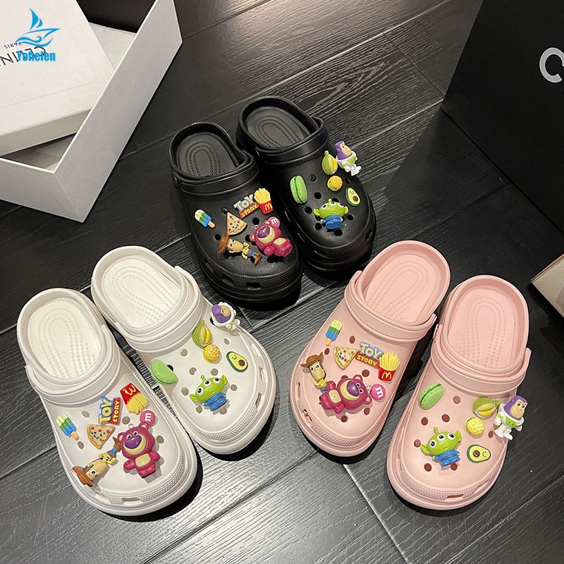 Cave shoes female summer outside wear 2022 new high thick bottom anti ...