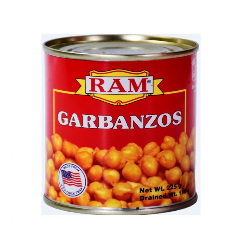 Ram Garbanzos 225g Made From U.S.A. Chick Peas | Shopee Philippines