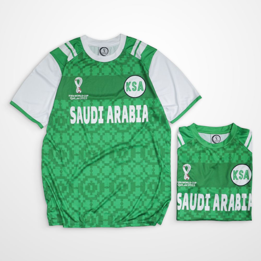 Original Merchandise World Cup Qatar 2022 – Kaos – Saudi Arabia ...