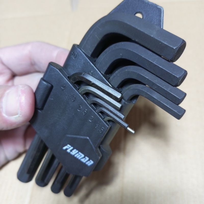 Allen wrench set original flyman hex key 9pcs set | Shopee Philippines