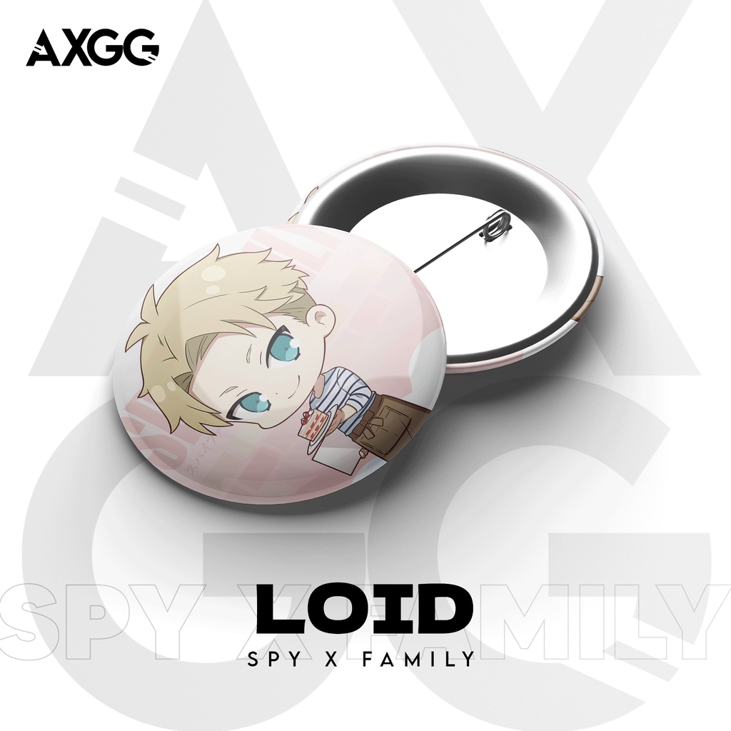 AXGG ' Spy x Family ' Anime Button Pins | Shopee Philippines